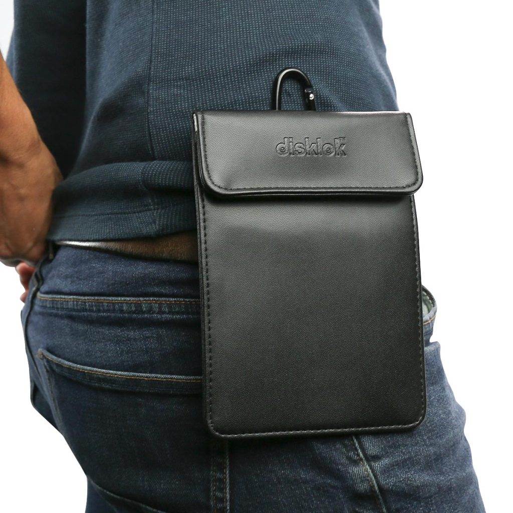 Disklok RFID Faraday signal blocking wallet, 17.5cm – Disklok UK