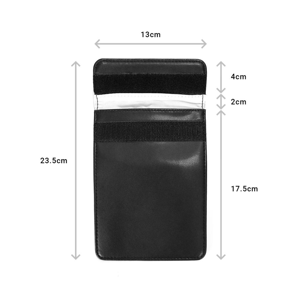 Disklok RFID Faraday signal blocking wallet, 17.5cm – Disklok UK