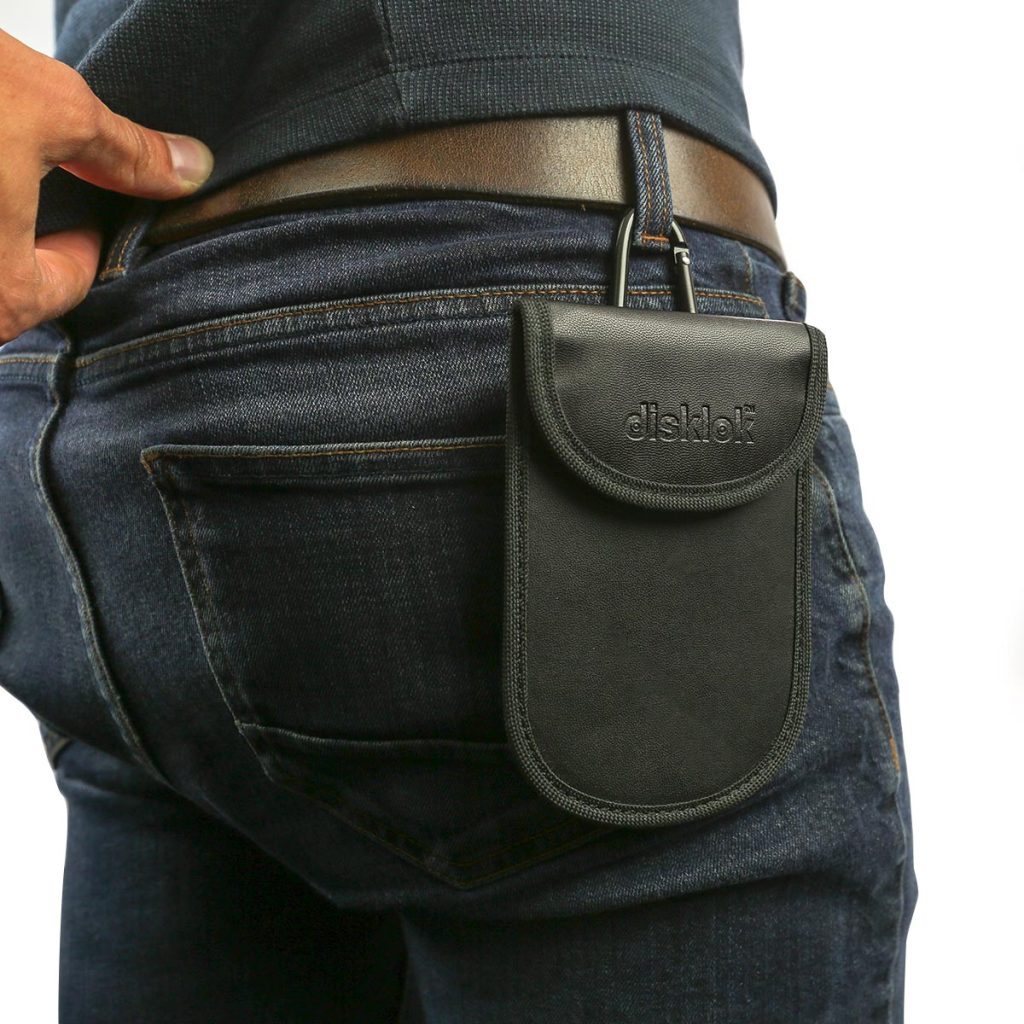 Disklok RFID Faraday signal blocking wallet, 14cm – Disklok UK