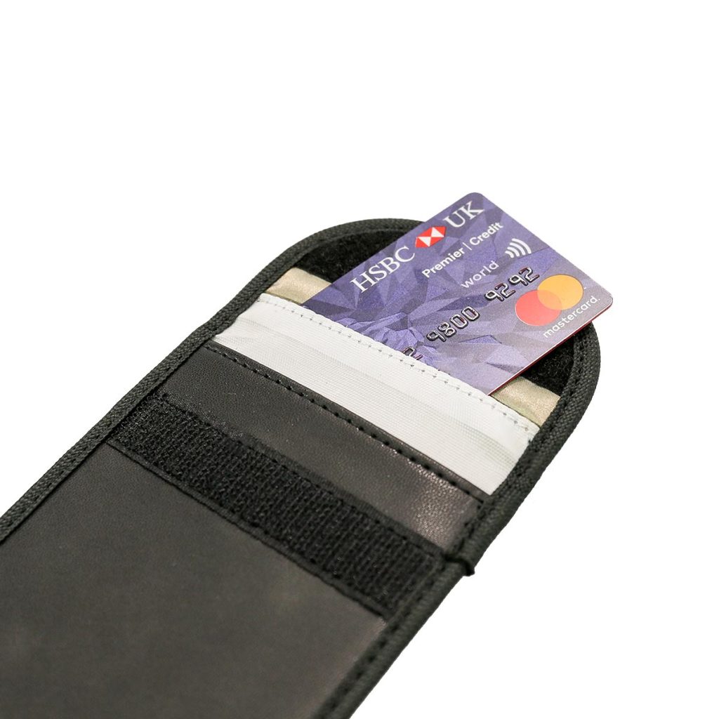 Disklok RFID Faraday signal blocking wallet, 14cm – Disklok UK